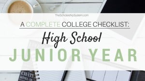 A Complete College Prep Checklist: High School Junior Year - The ...